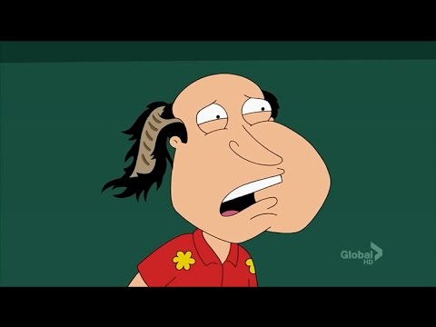 Family Guy - Glenn Quagmire 's hair - YouTube