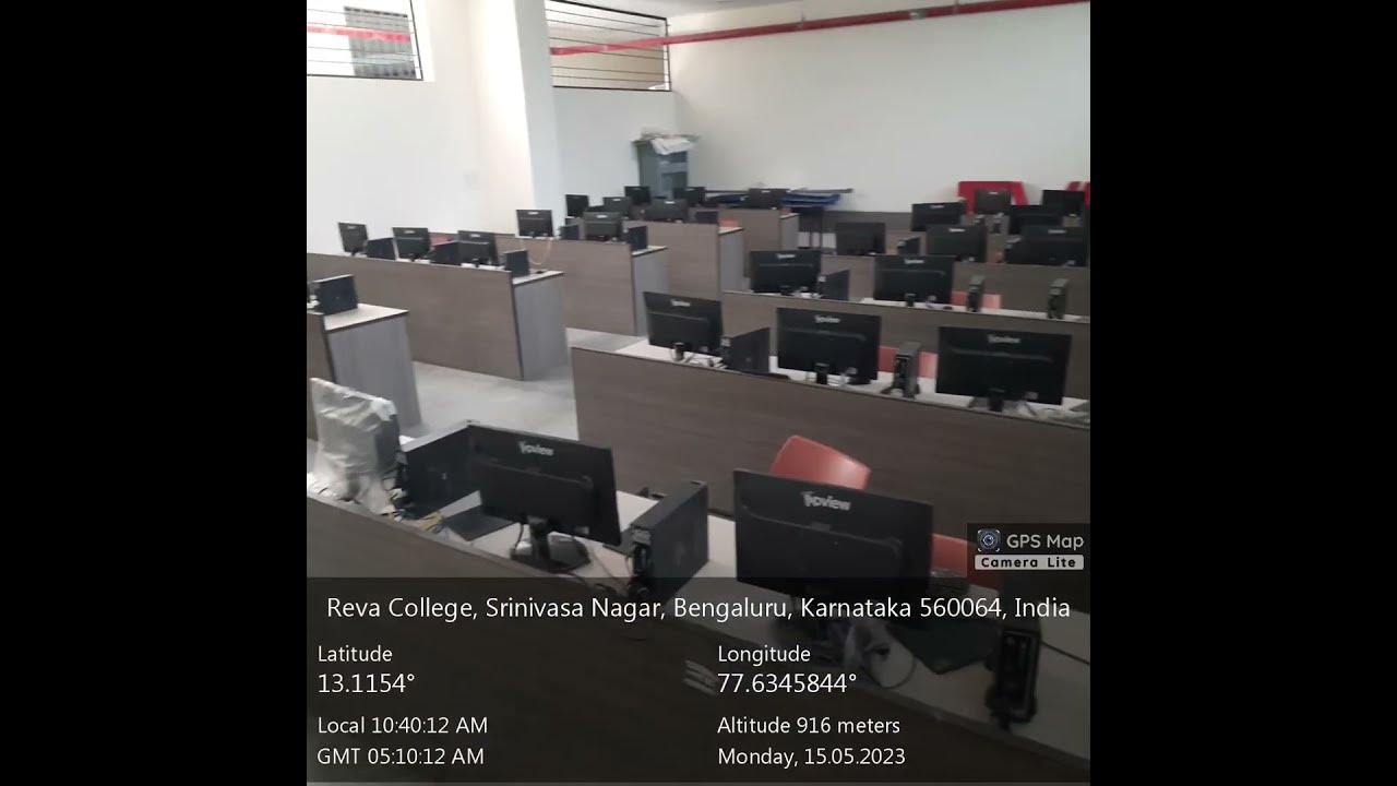 REVA University Computer Lab - II - YouTube