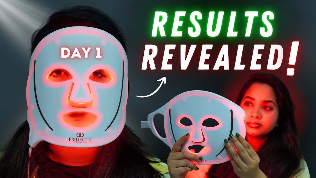 30 Day Project E Beauty LED Mask Review: Results Revealed! - YouTube
