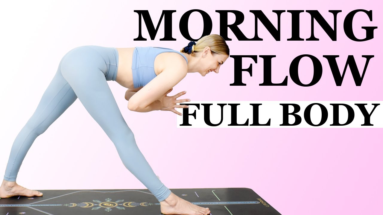 20 Min Energizing Morning Yoga Flow | All Levels Morning Yoga Routine ...