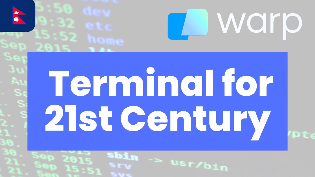 Warp Terminal Basics In Nepali Everydaykarma Youtube
