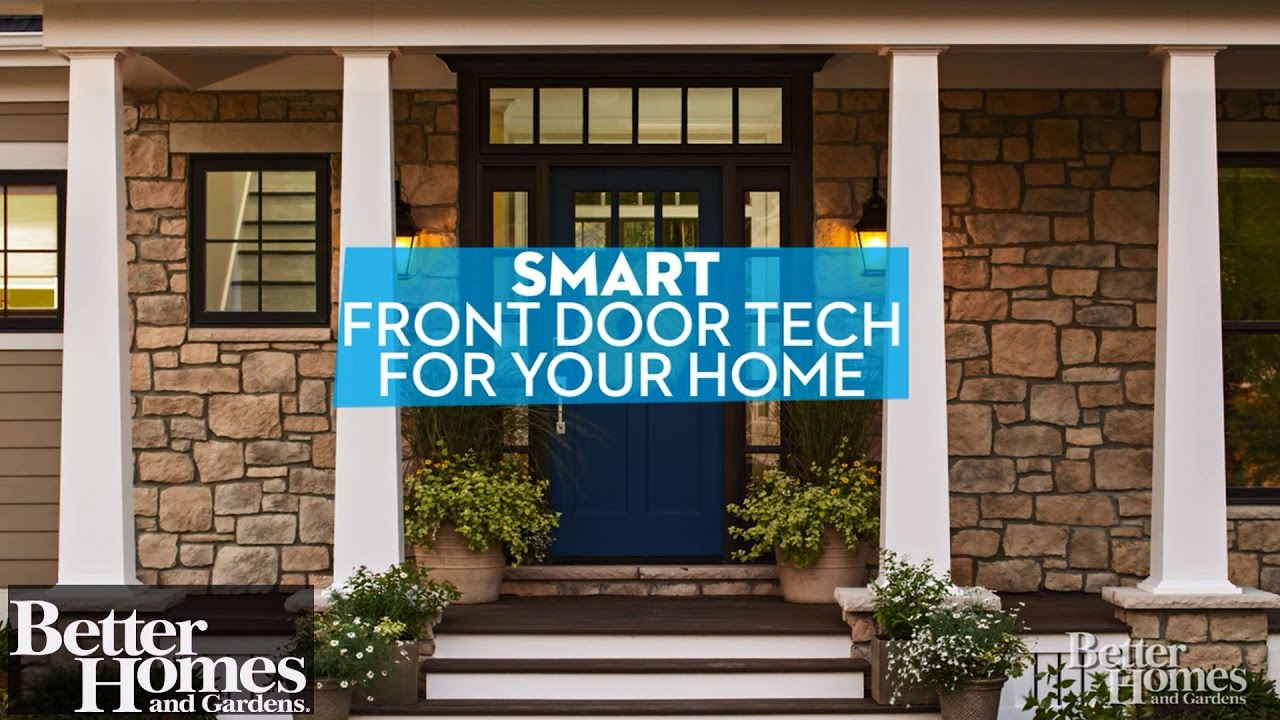 Smart Front Door Tech For Your Home - YouTube