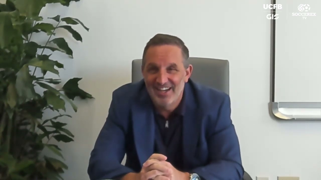 Soccerex TV host Rob McCaffrey speaks exclusively to Soccerex Chairman ...