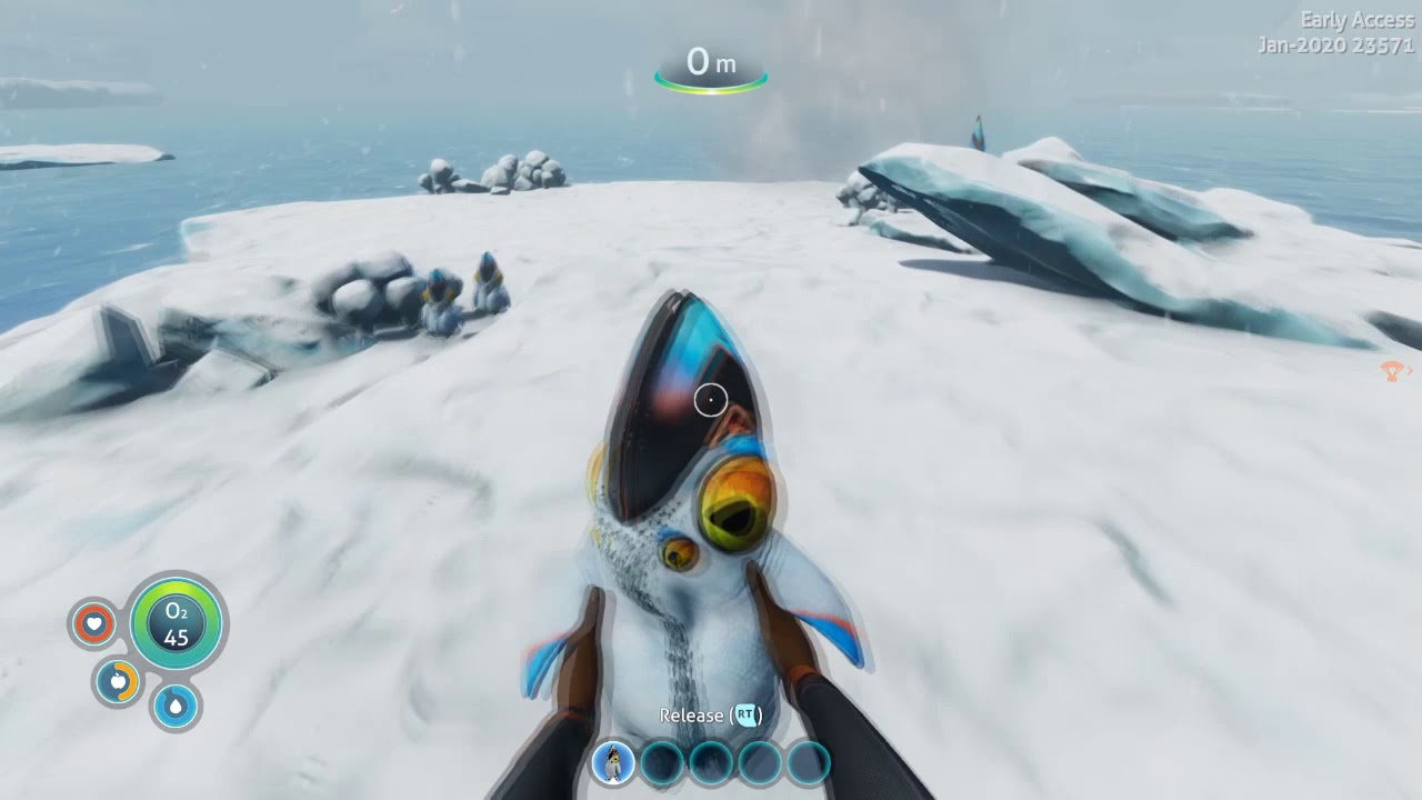 OMG PENGUINS - Subnautica Below Zero #1 - YouTube