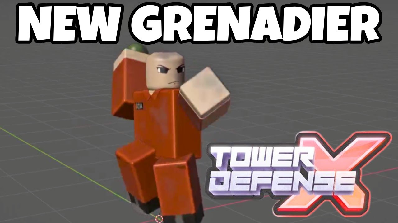 NEW GRENADIER TOWER COMING SOON in Roblox Tower Defense X (TDX) - YouTube