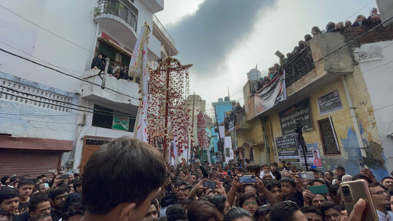 3 moharram, uthta matam| Live🔴 3 moharram 2022| moharram 1444| Amroha ...