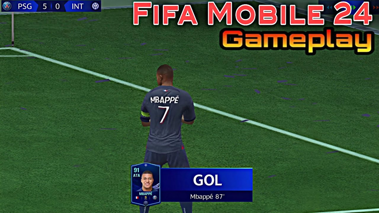 Fifa Mobile 24 | PSG vs Inter - Gameplay | High Graphics | 4K - YouTube
