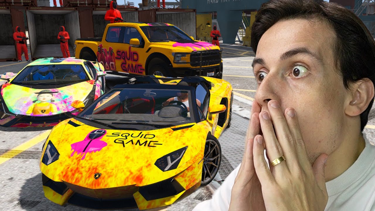 ვაგროვებ Squid Game ს მანქანებს Gta5 ში Youtube