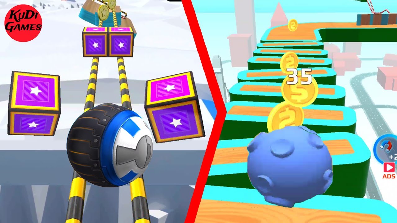 GOING BALLS vs SKY ROLLING BALL - All Levels Gameplay Android iOS #77 ...