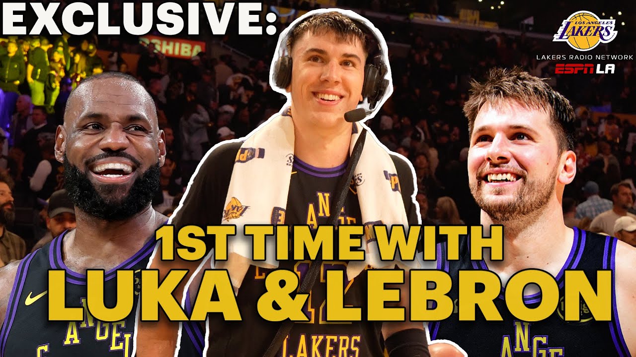 EXCLUSIVE: Jake LaRavia is "BLESSED" to Play with Luka Dončić, LeBron ...