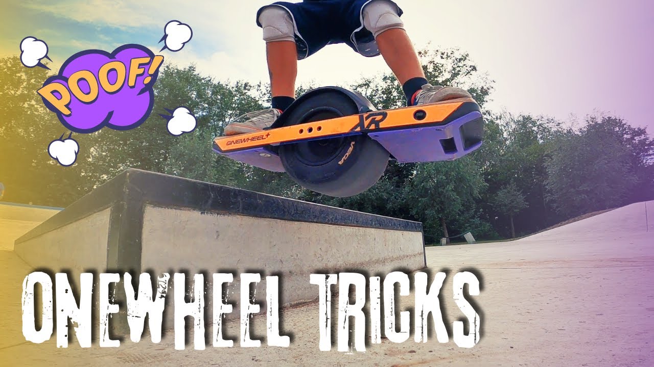 Taking my OneWheel to the skatepark - OneWheel XR tricks - YouTube