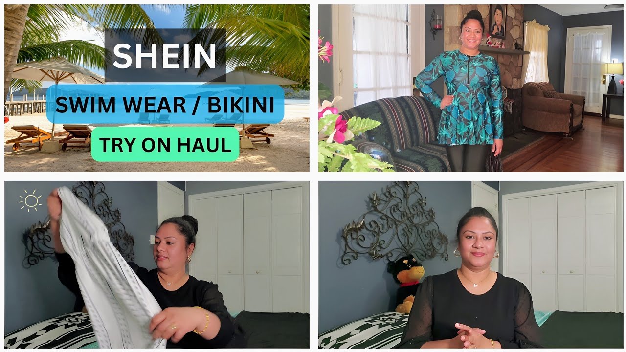 💥SHEIN swim wear / Bikini Haul and Try on /Beautiful Beach wear on ...