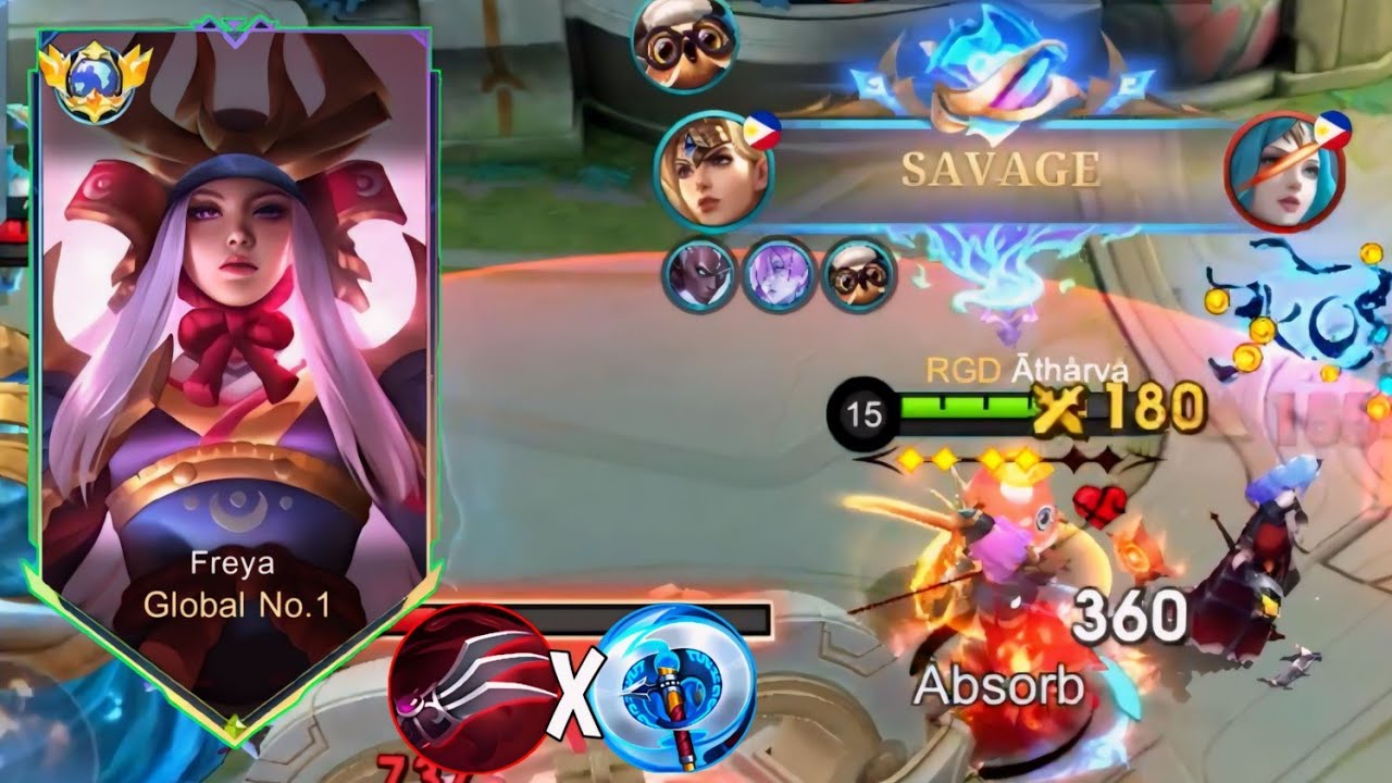 HIGH CRITICAL DAMAGE THIS SEASON NEW META FOR FREYA EASY SAVAGE ...