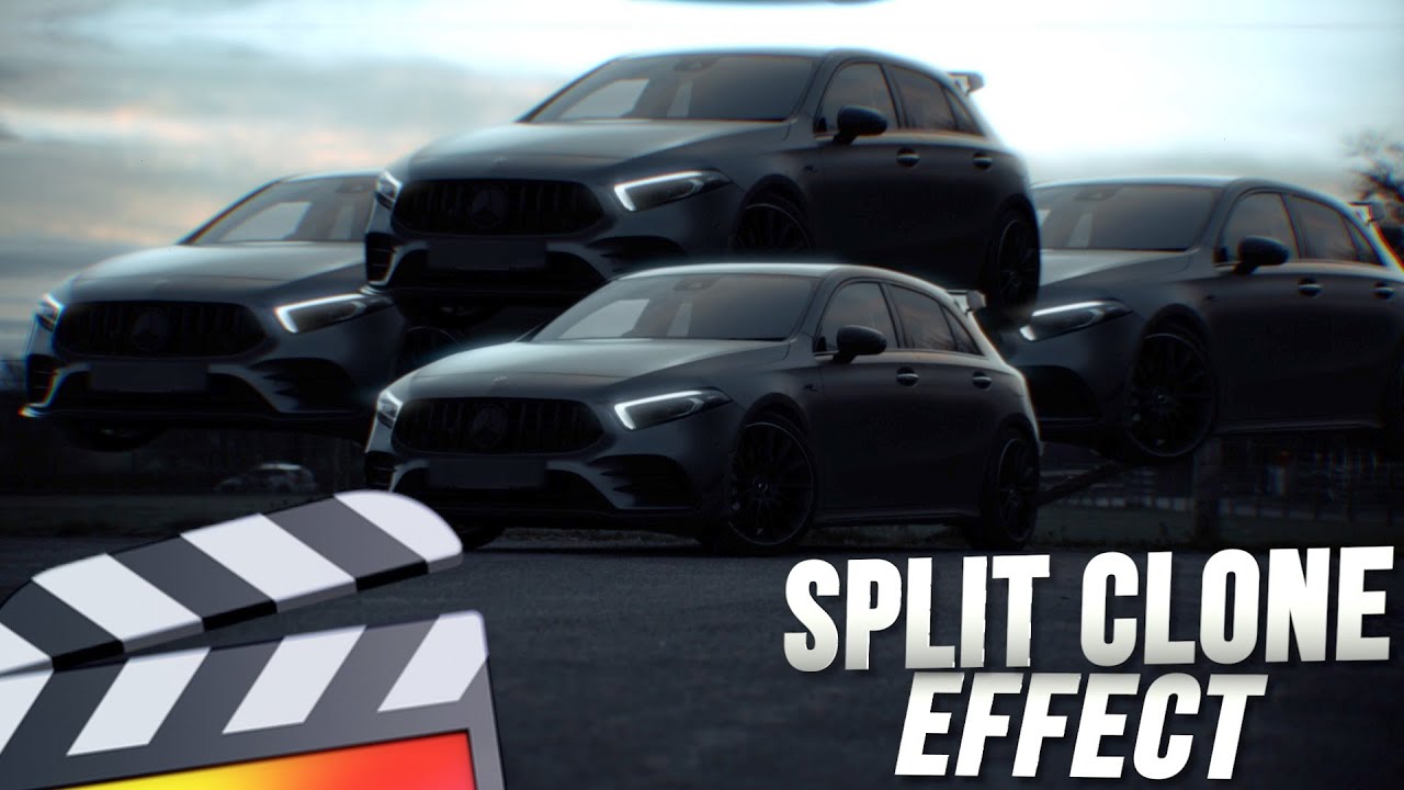 CLONE SPLIT EFFECT - FINAL CUT PRO - YouTube