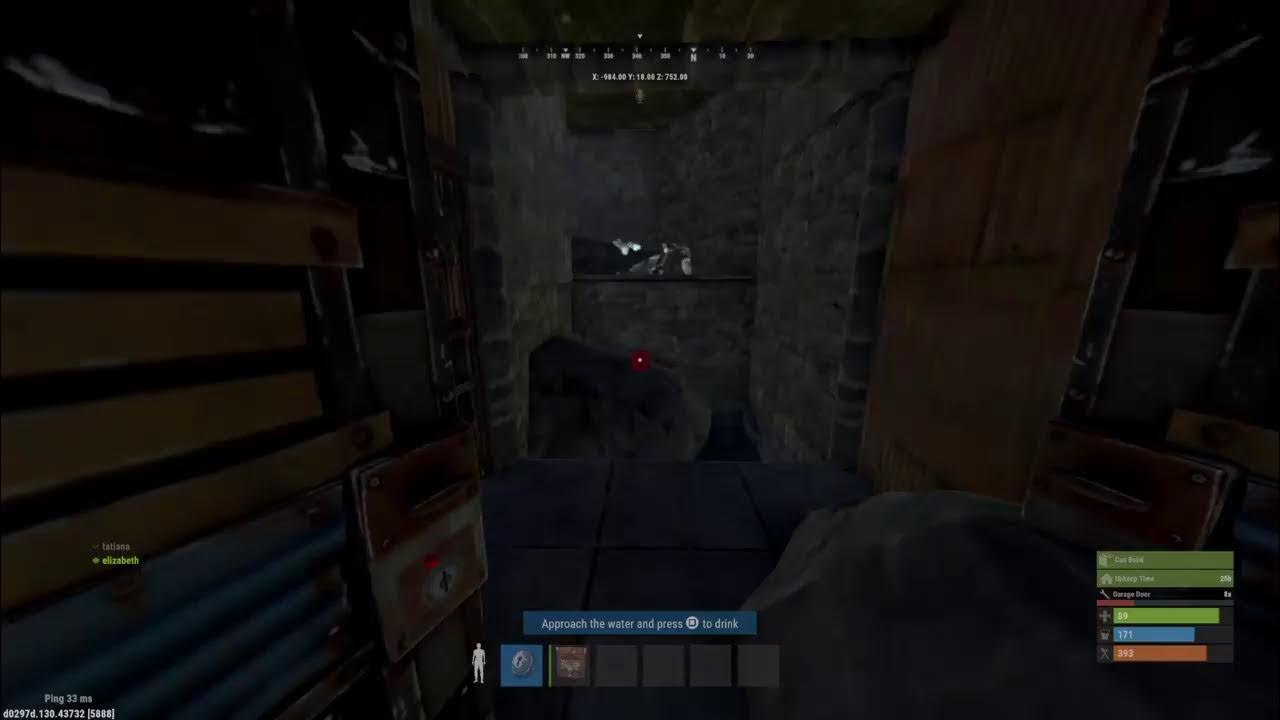 Rust console (Solo river rock base) - YouTube