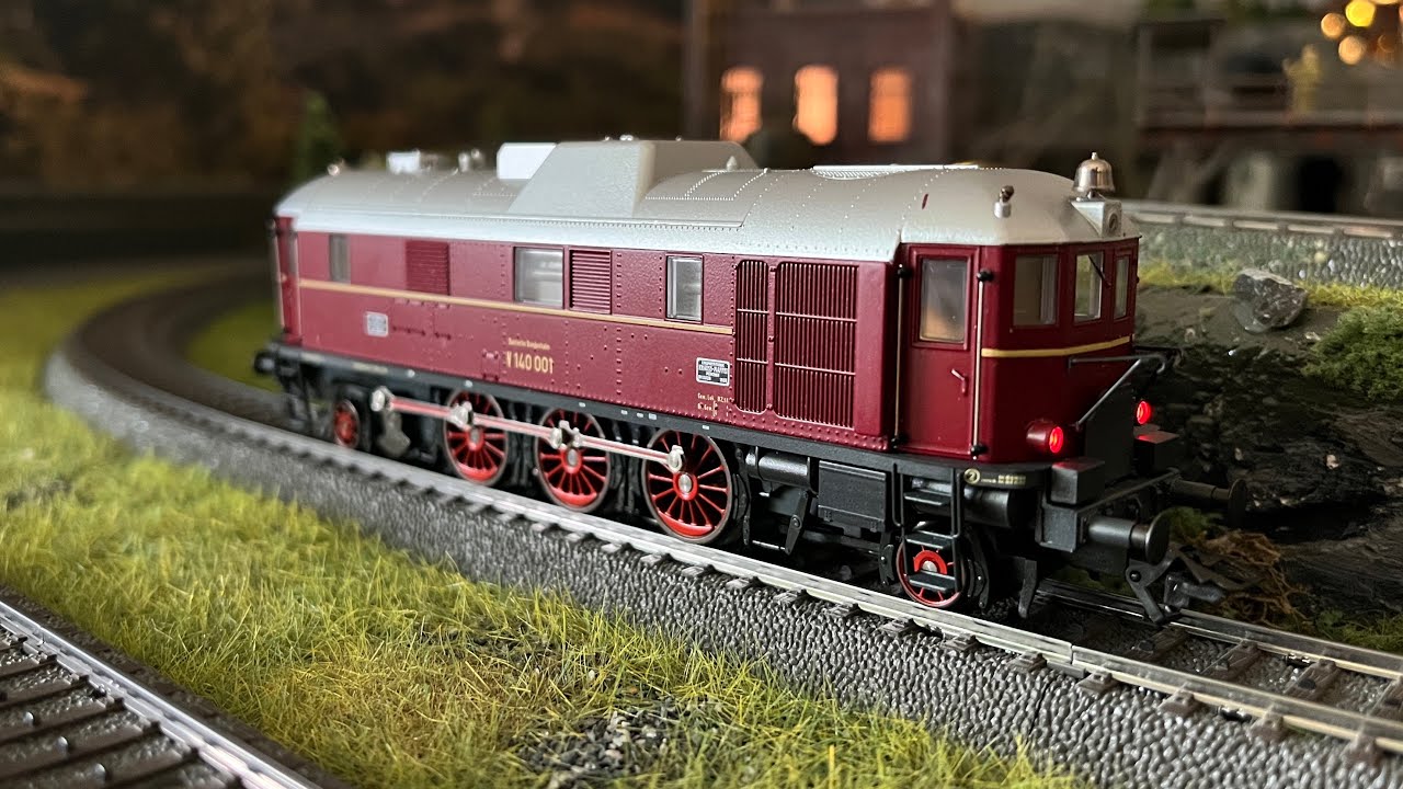 Märklin 37210 V140 001 Umbau mfx und Sound Vorstellung/Optik/Sound ...