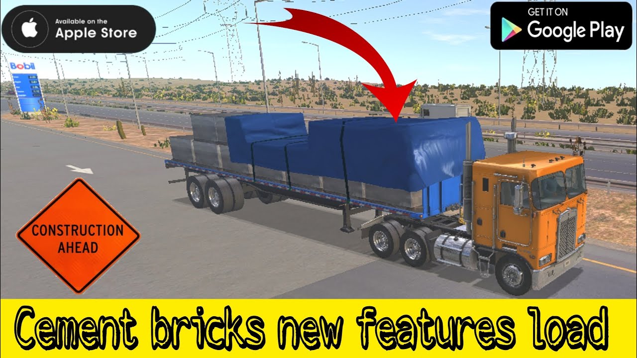 How to Cement bricks loading - Truck simulator ultimate Zuuks heavy vehicle - YouTube