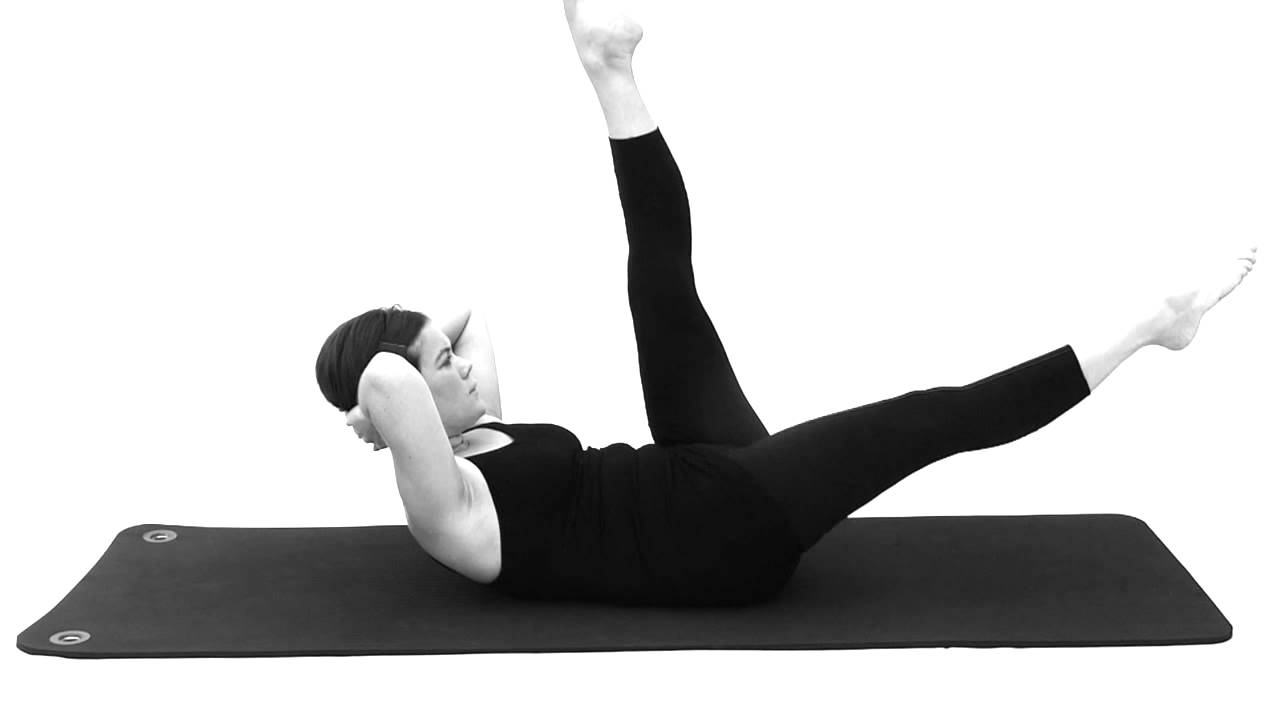 Pilates Matwork Advanced - Hamstring Pull 1 2 & 3 - YouTube