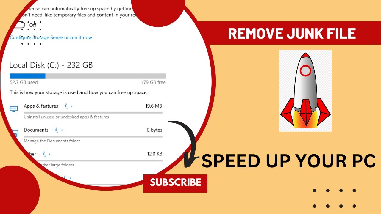 Clean Junk File From Pc Or Laptop - Speed Up You Device Computer - YouTube