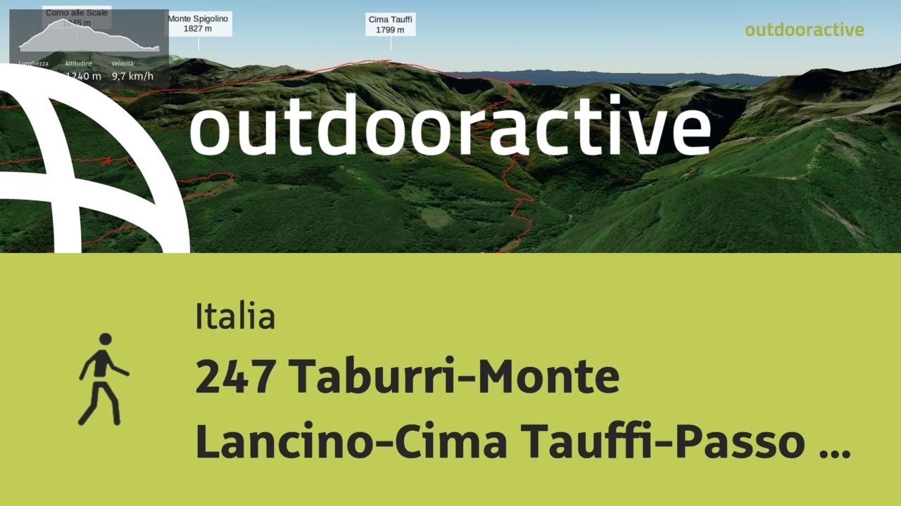247 Taburri-Monte Lancino-Cima Tauffi-Passo Colombino-Bivacco La ...