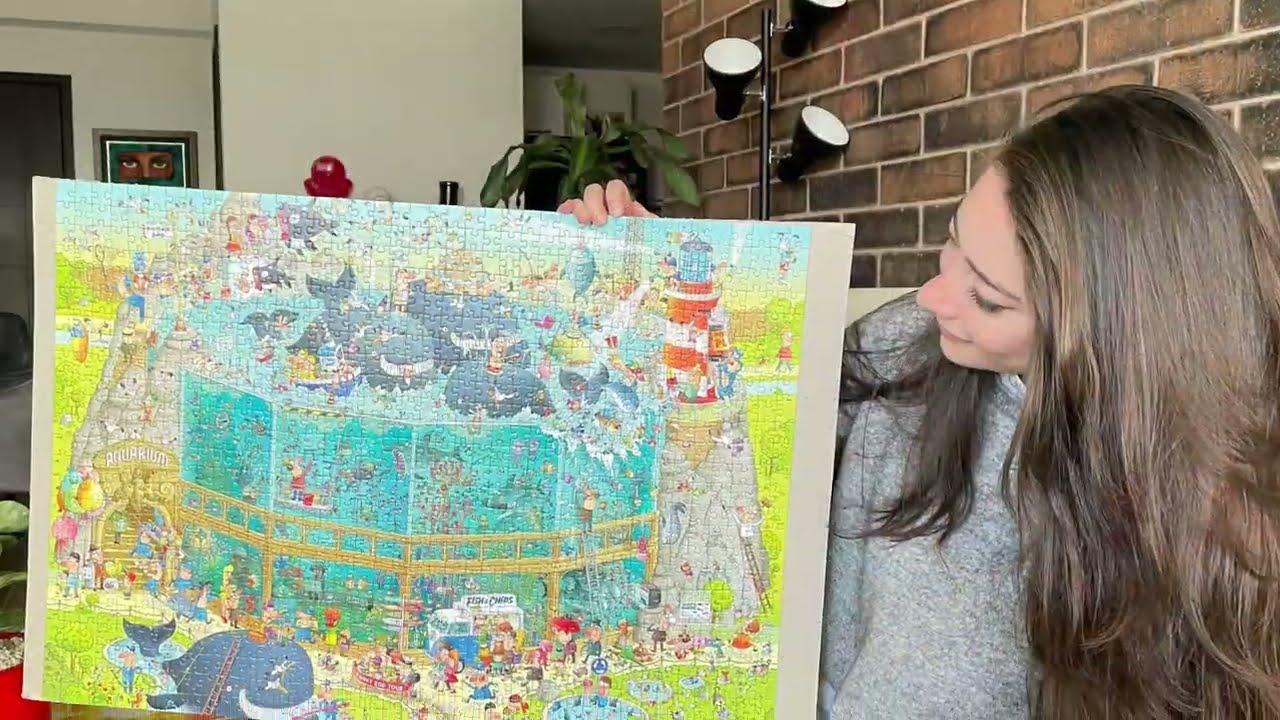 Heye puzzle - Funky zoo - Ocean Habitat - YouTube
