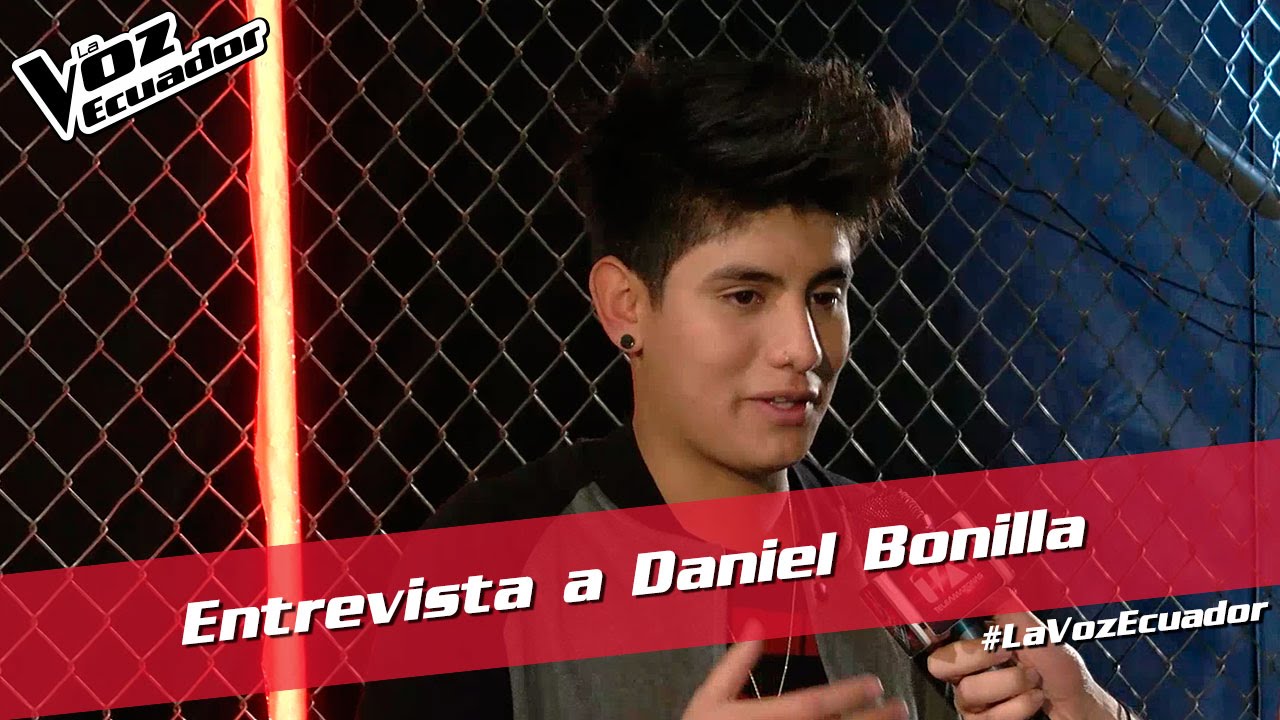 Entrevista a Daniel Bonilla - La Voz Ecuador - YouTube