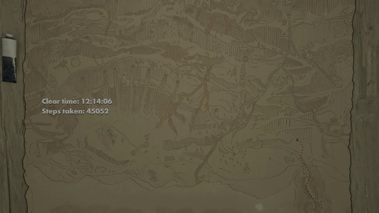 Baby Steps Complete First Playthrough Map Path Credits - YouTube