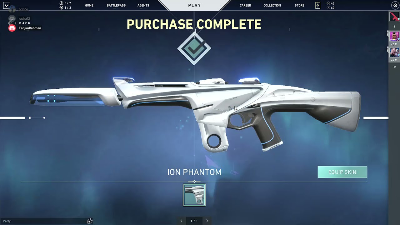 CHEAPEST ION PHANTOM from NIGHT MARKET || VALORANT - YouTube