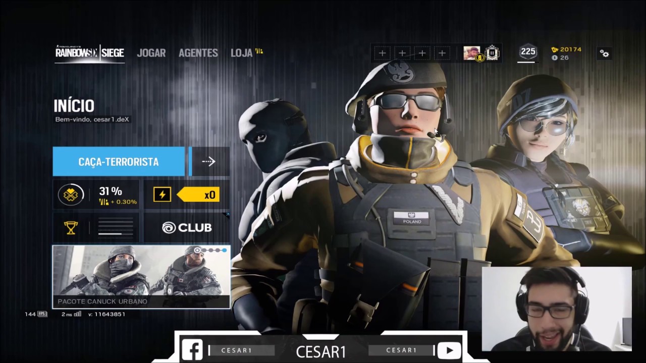 Gaming Setup e Configurações - Rainbow Six Siege - YouTube