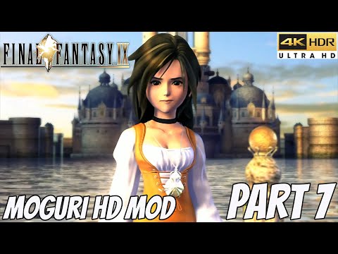 Final Fantasy IX in 4k - PC Playthrough Part 7 - Moguri Upscale Mod - 4k 60 FPS @DsLmaNiaC