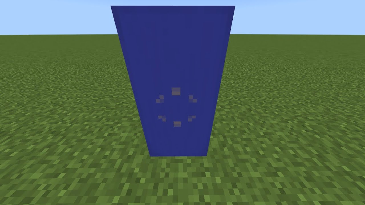 Como hacer la bandera de la Unión Europea en Minecraft 🇪🇺 - YouTube