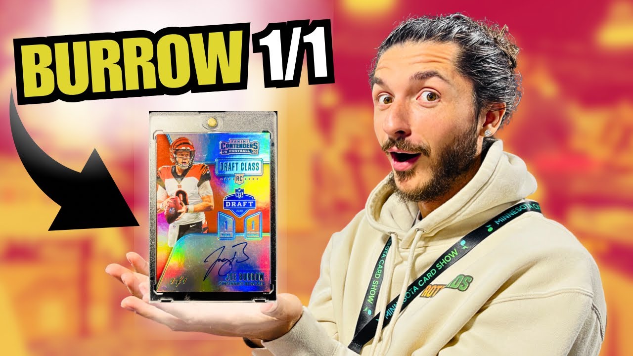 Spending 5 FIGURES on this Joe Burrow 1/1.... - YouTube