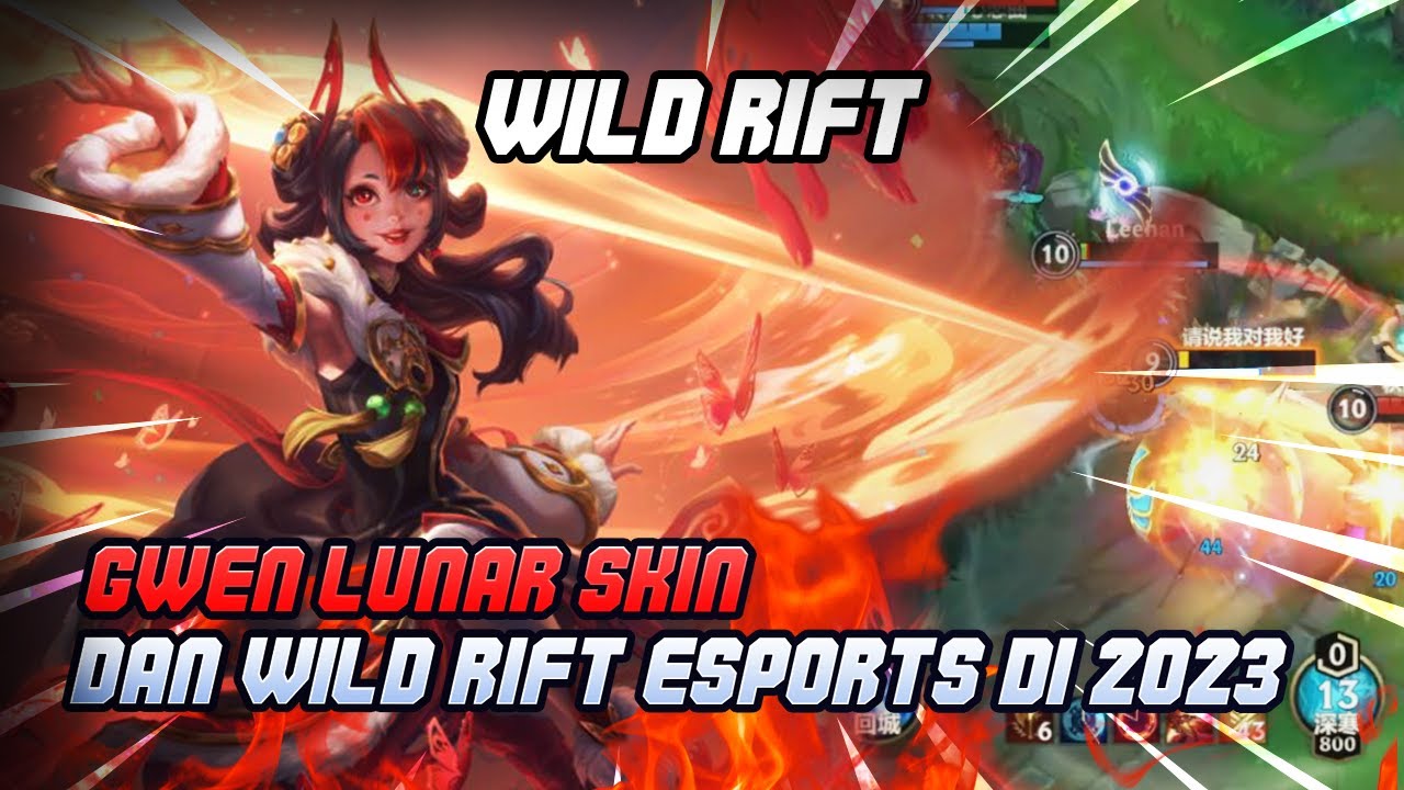 REVIEW SKIN LUNAR GWEN, TAPI SAMBIL NGOMONGIN ESPORTS WILD RIFT, MAU ...