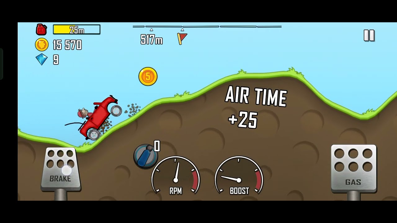 Hill Climb Racing 1 - FAST CAR in HIGHWAY | Gameplay Walkthrough @RisibleTwins - YouTube
