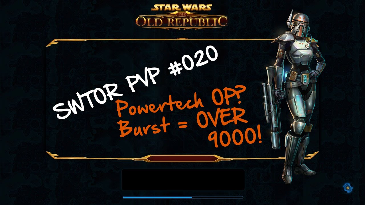 SWTOR PVP #020 - Powertech = OP? Live Commentary Burst Ownage! - YouTube