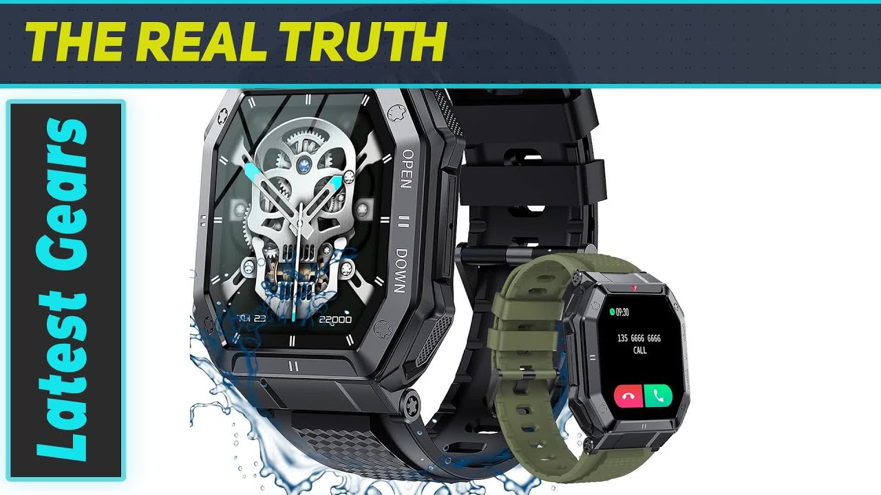 Ultimate PODOEIL Military Smart Watch Review! - YouTube
