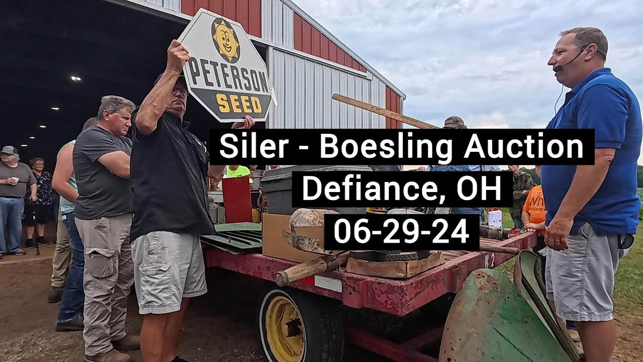 Results - Auctioneer Jason Whalen Selling Off Wagon - Siler- Boesling ...