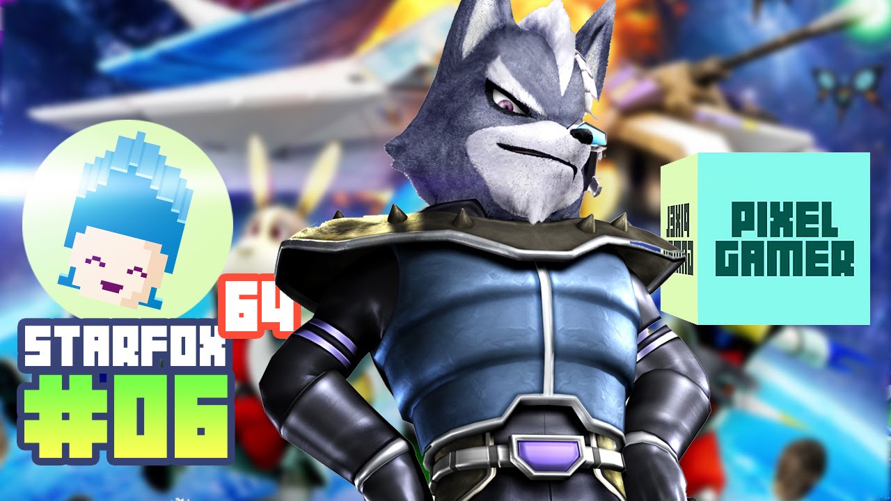 Star Fox 64 - Ruta intermedia 06 - Star Wolf - Medalla - Español - YouTube