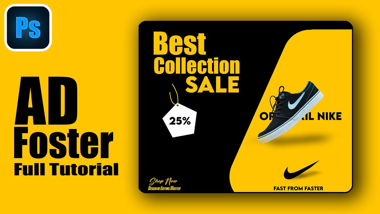 Photoshop poster designing | Photoshop tutorial @editingmaster111 - YouTube