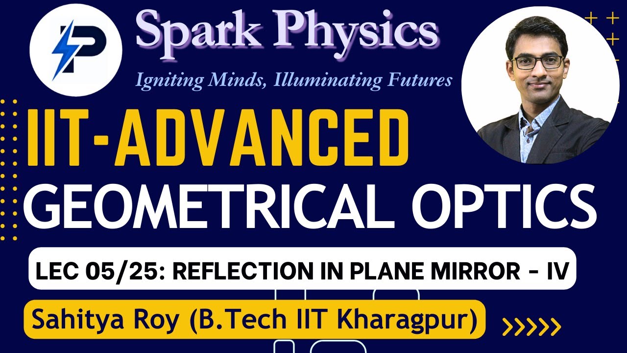 Geometrical Optics Lec 5/25 | Spark Physics: IIT-Advanced Series: Class ...