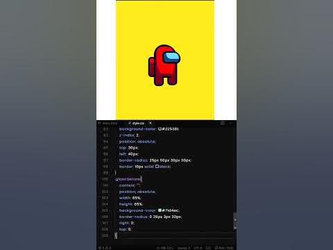 Among Us Animation Using Html and Css #jaincoder #html #html5 #css #css3 - YouTube