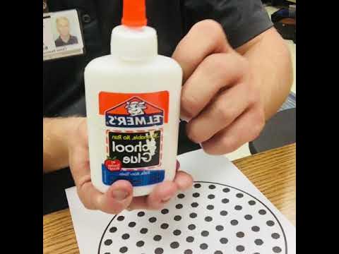 Teaching Kindergarten how to use glue - YouTube
