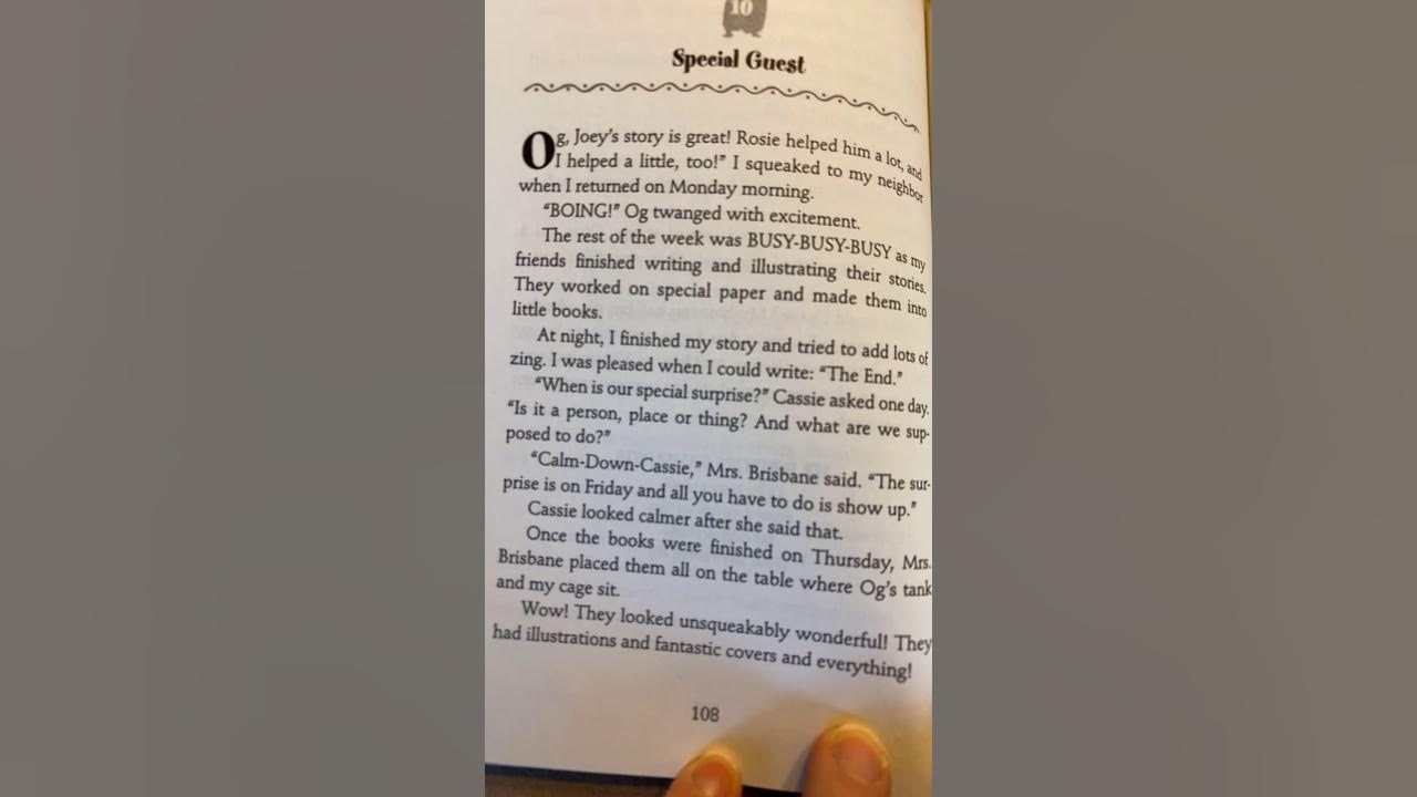 Imagination According to Humphrey - Chapter 10 Read-aloud - YouTube