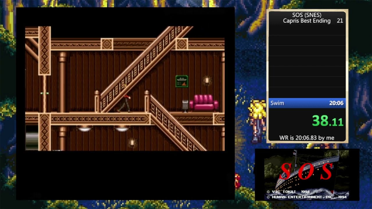 SOS (SNES) - Capris Good Ending in 19:21 - YouTube