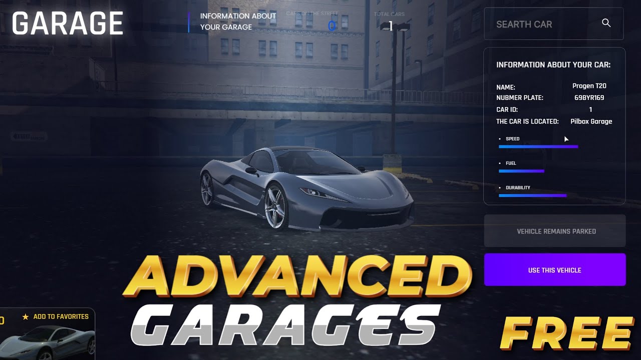 QB/ESX ADVANCE GARAGES *FREE* | FiveM Roleplay Scripts | FiveM Tutorial 2024 | MJ DEVELOPMENT ...