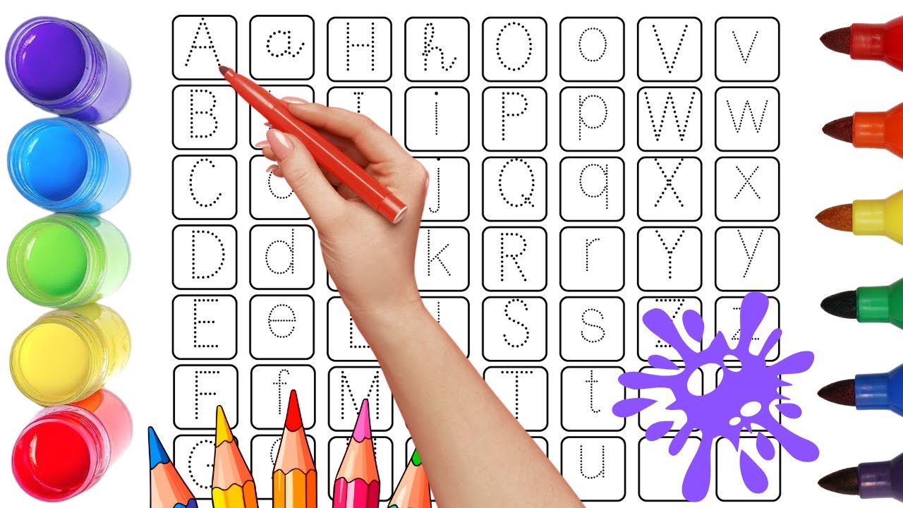 Learn Alphabet A to Z ️ | Fun Learning for Kids 🌈 - YouTube