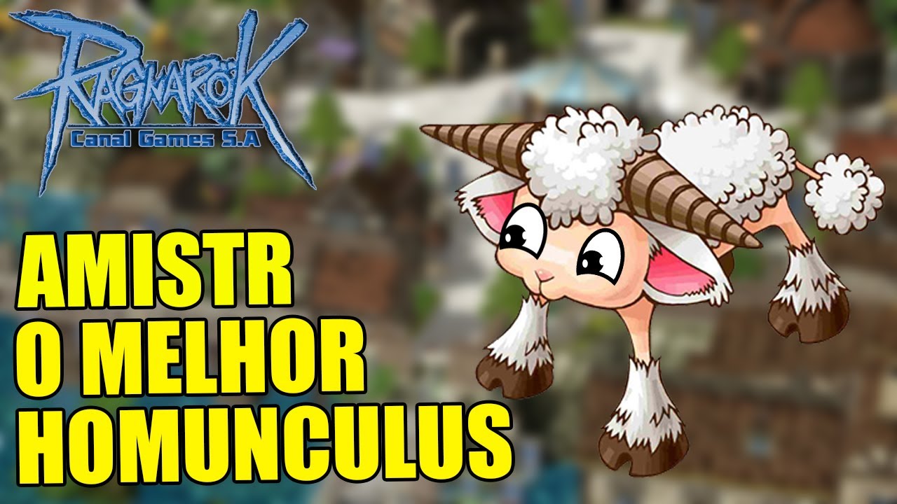 RAGNAROK HOMUNCULUS #17 - AMISTR, O MELHOR HOMUNCULUS [bRO Thor] - YouTube