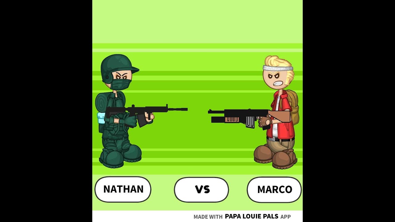 PLP - The Video Game P1 vs P2 Deathmatch - YouTube