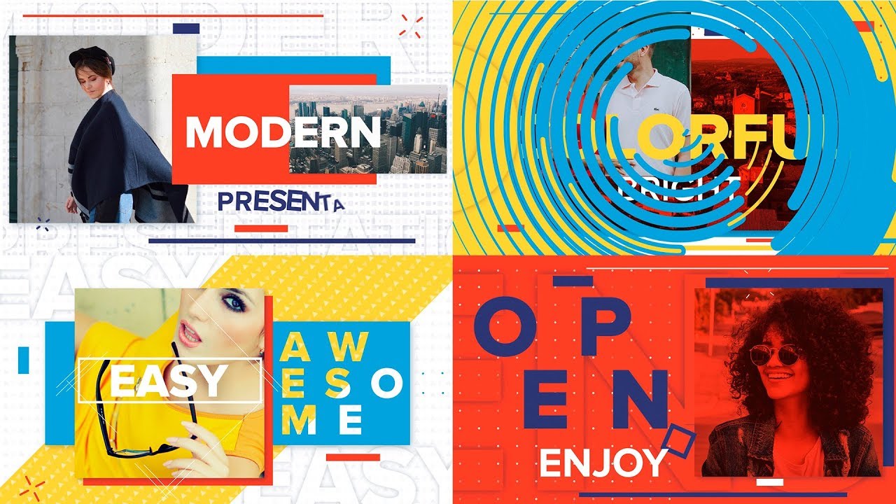 Modern Presentation (After Effects Template) - YouTube