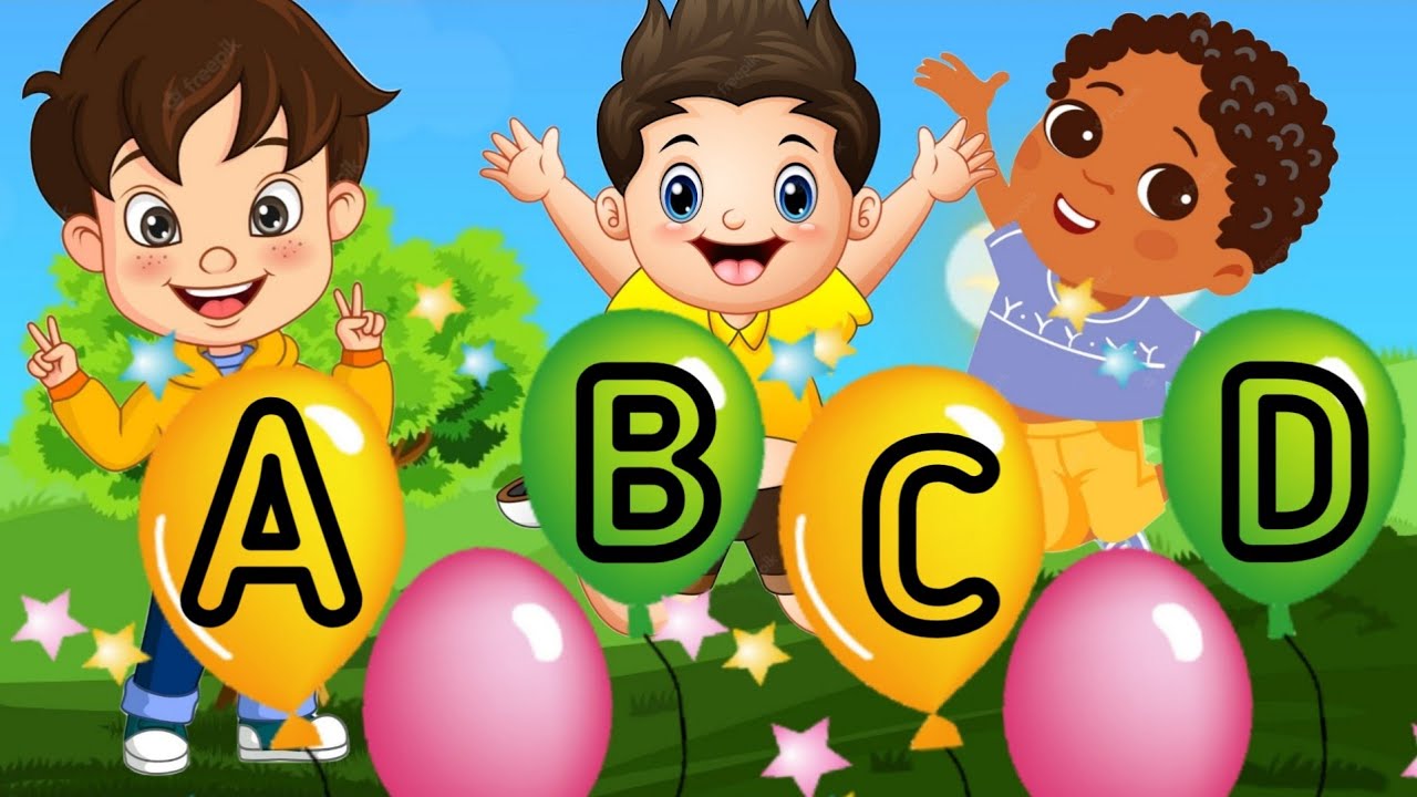 ABC Song | A For Apple, B For Ball | ABC Phonics Song | ABC Balloons ...